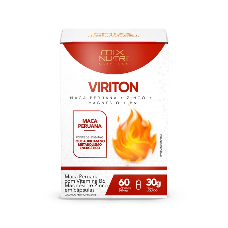 VIRITON CLINICAL 60CAPS - MIX NUTRI